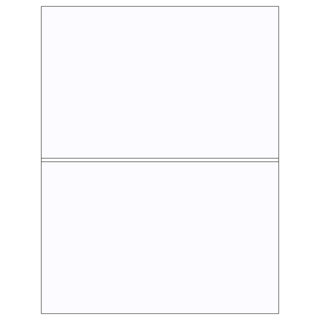 Shipping Labels, 8.5x5.5, Half Sheet, with Self Adhesive, Square Corner ...